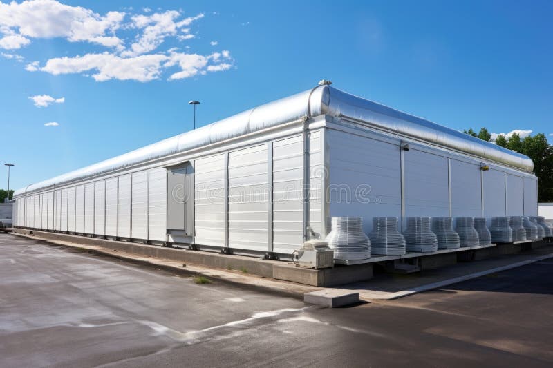 Ice Storage Systems for Cooling Buildings and Industry Stock ...