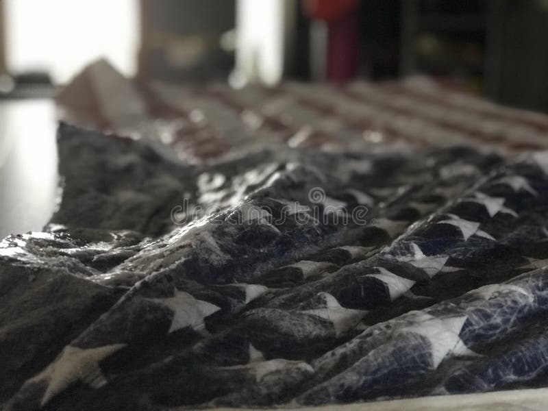 Ice storm American flag stock photo. Image of glory - 129973282