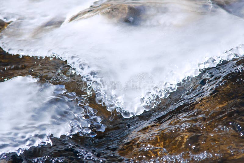 Ice stream stock image. Image of winter, natural, cold - 27984005