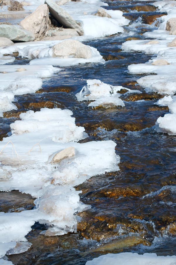 Ice stream stock image. Image of cold, rivulet, frozen - 27984327