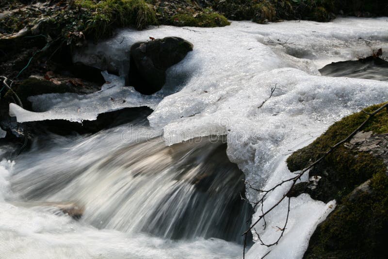 Ice stream stock photo. Image of outside, outdoors, outdoor - 4287346
