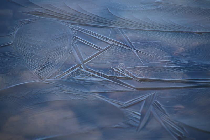 Ice Structure - Frozen Water Stock Photo - Image of frozen, geometry ...
