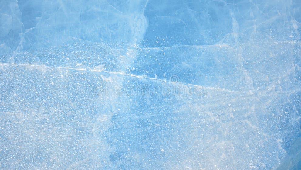 Ice Structure on the Ice Rink on a Winter Day Stock Photo - Image of ...