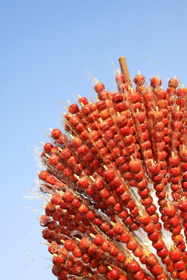 Red sugar gourd. stock image. Image of folk, sandwich - 169481627