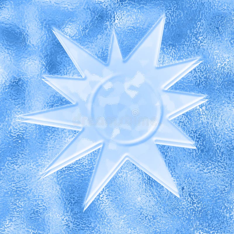 Ice and Sun stock illustration. Illustration of blue, melting - 2774559