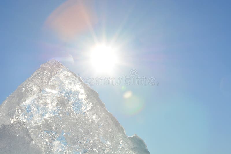 Sunny ice texture stock photo. Image of cool, detail - 17795278