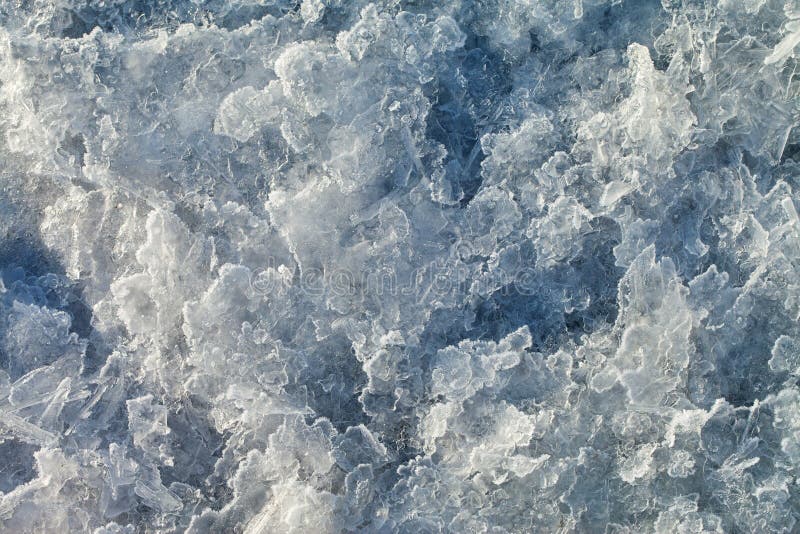 Ice surface. stock image. Image of snow, blue, water - 29120553