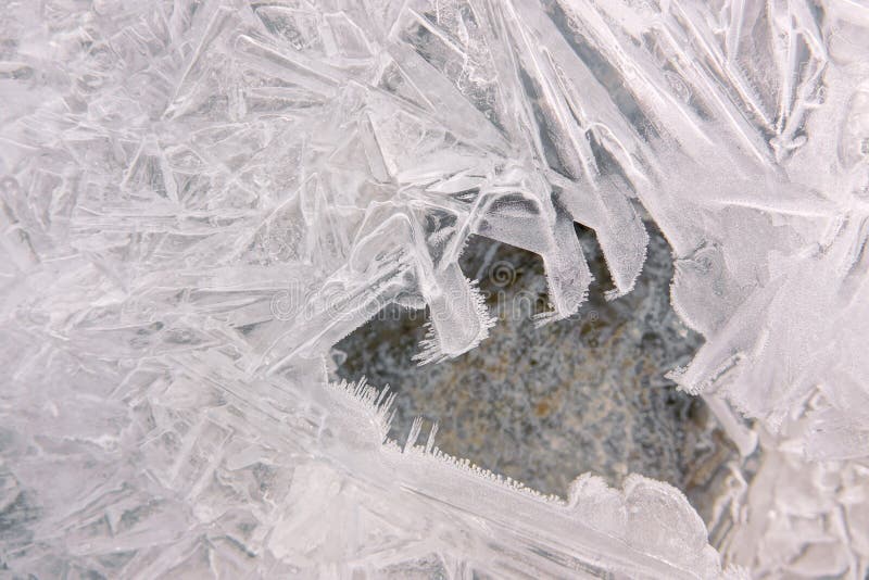 Ice surface stock image. Image of natural, freeze, river - 202870481