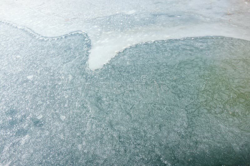 Ice surface stock image. Image of crystal, icebound - 170891403