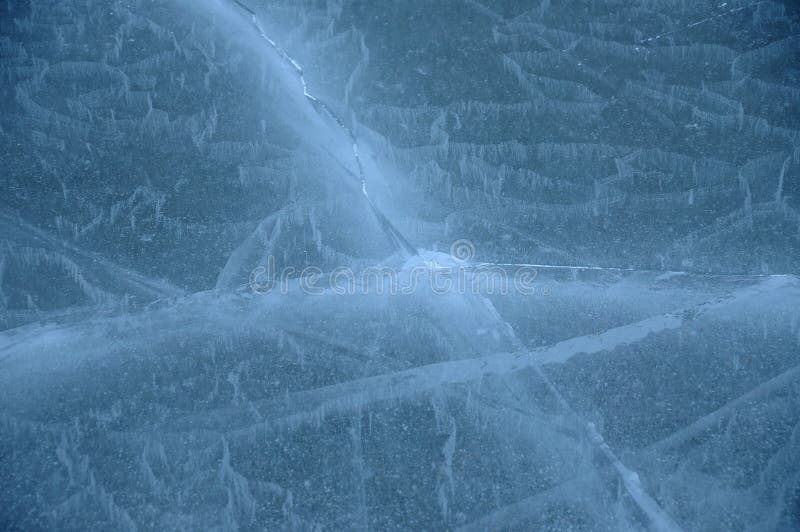 Ice surface of the lake stock image. Image of texture - 134560789