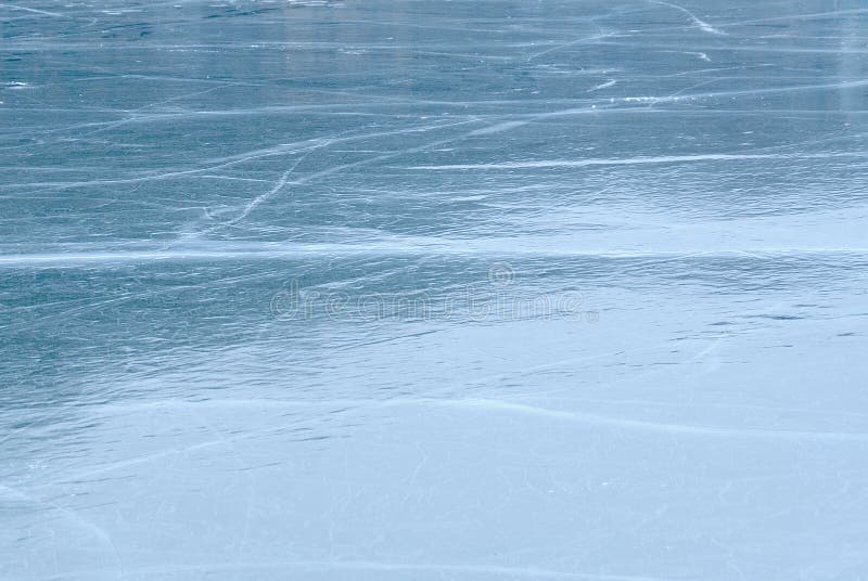Cracked Ice Surface On Frozen Water Stock Photo - Image of freezing ...