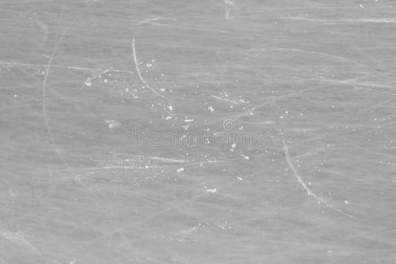 Ice Surface and Skate Scratches Stock Image - Image of smooth ...