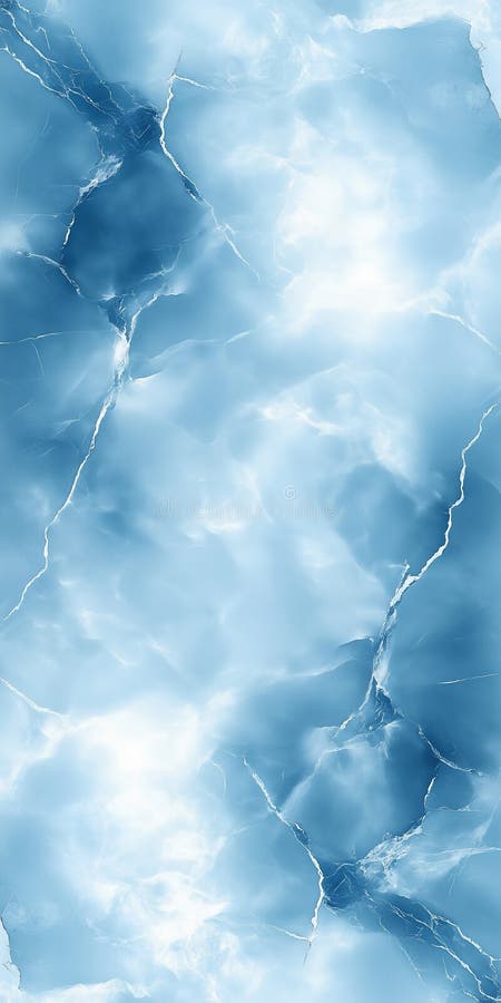 Ice Surface Texture with Cracks and Frosted Blue Patterns Stock Photo ...