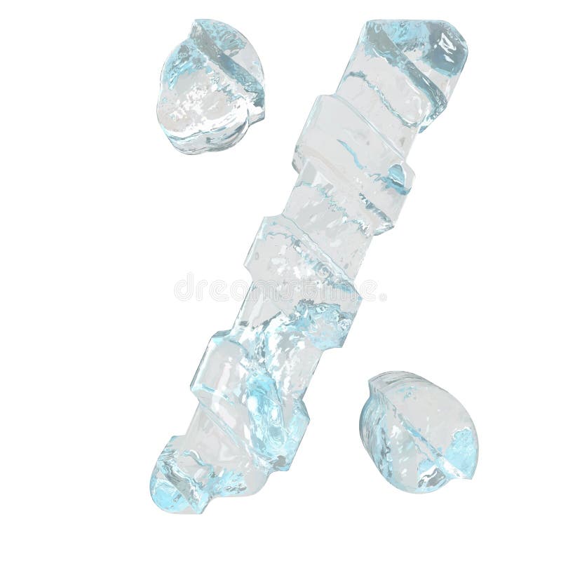 Ice Symbol with Diagonal Thick Straps Stock Vector - Illustration of ...