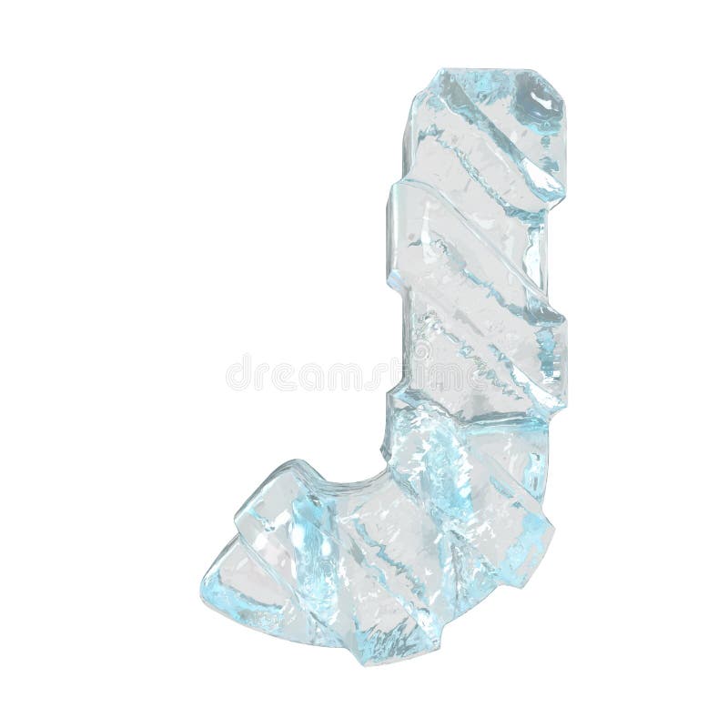 Ice Font Letter J 3d Stock Illustrations – 88 Ice Font Letter J 3d ...