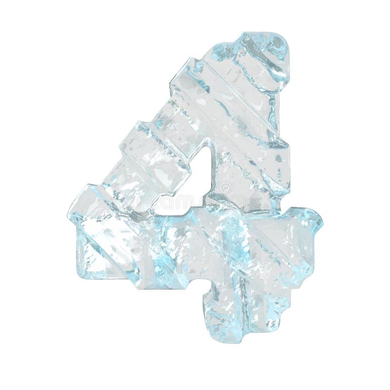 Number 4 Thick Stock Illustrations – 53 Number 4 Thick Stock ...