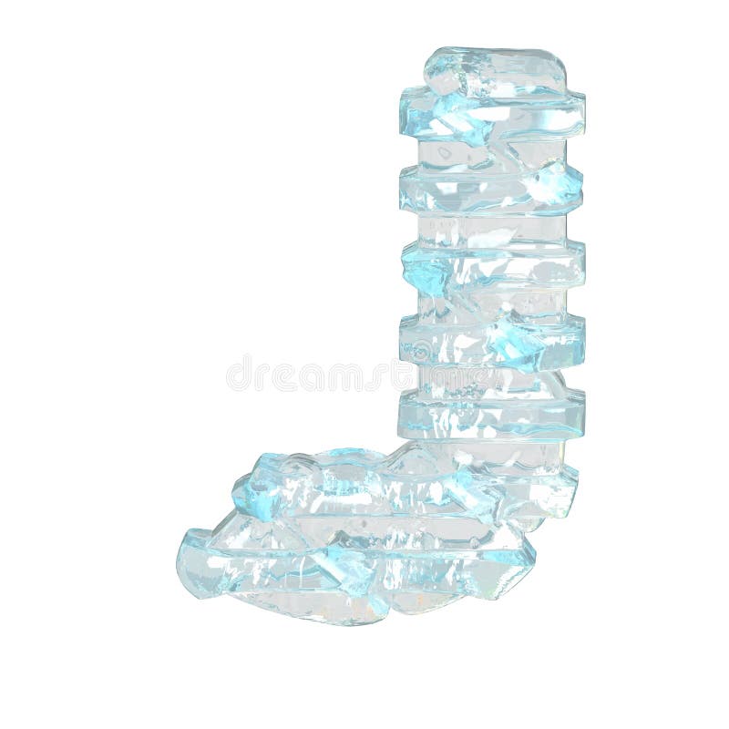 Ice Font Letter J 3d Stock Illustrations – 88 Ice Font Letter J 3d ...