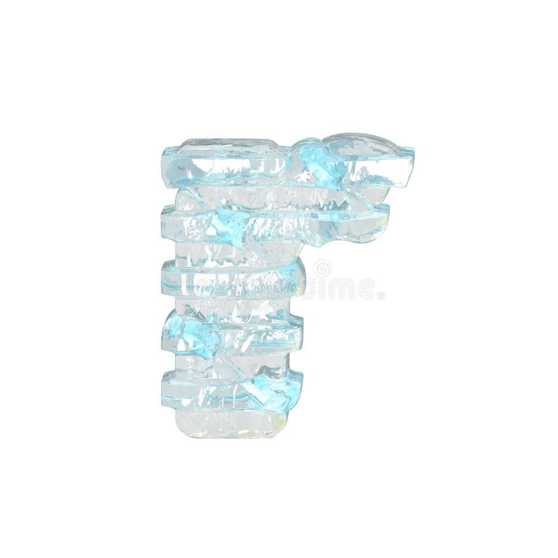 Ice Font Letter R 3d Stock Illustrations – 88 Ice Font Letter R 3d ...