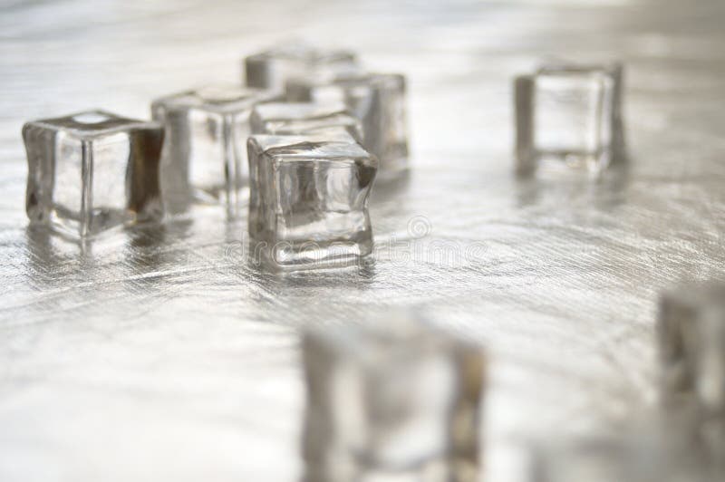 Ice on the table stock image. Image of studio, isolated - 97294663