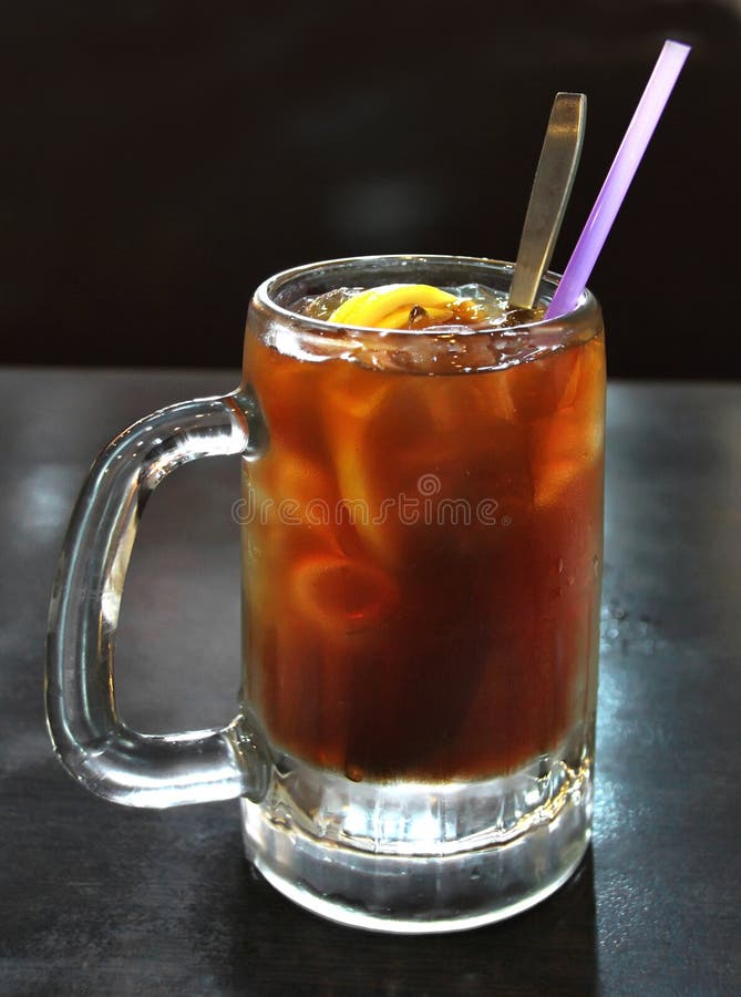 Lecy tea stock photo. Image of cold, coffee, lecy - 209279388