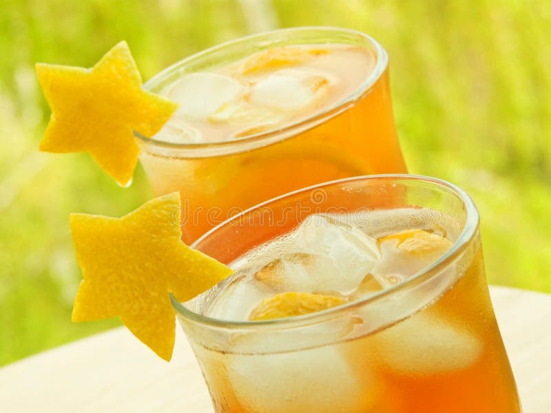 Ice tea stock photo. Image of citrus, liquid, cool, drink - 14321504