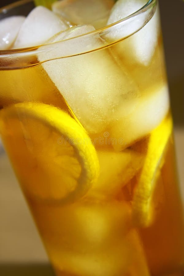 Ice Tea Beverage stock photo. Image of green, leaf, refreshing - 6238742