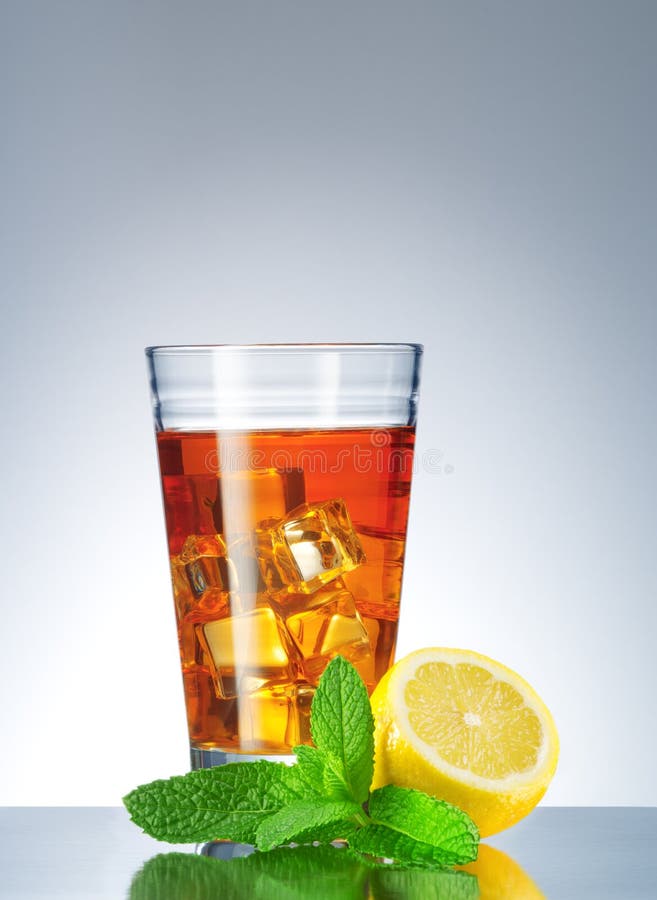 Ice tea stock image. Image of refreshing, chilled, herb - 47530607