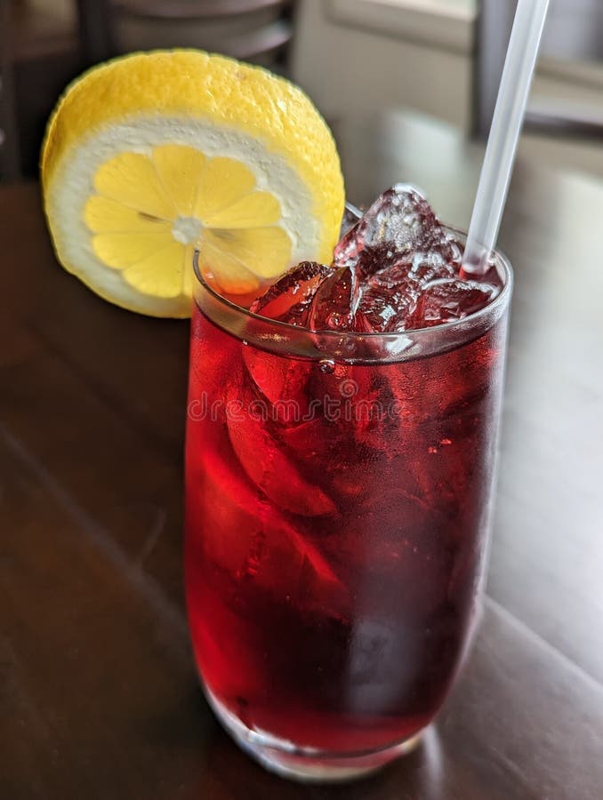 Ice Tea Cool Lemon Refresher Stock Photo - Image of refresher, refr ...