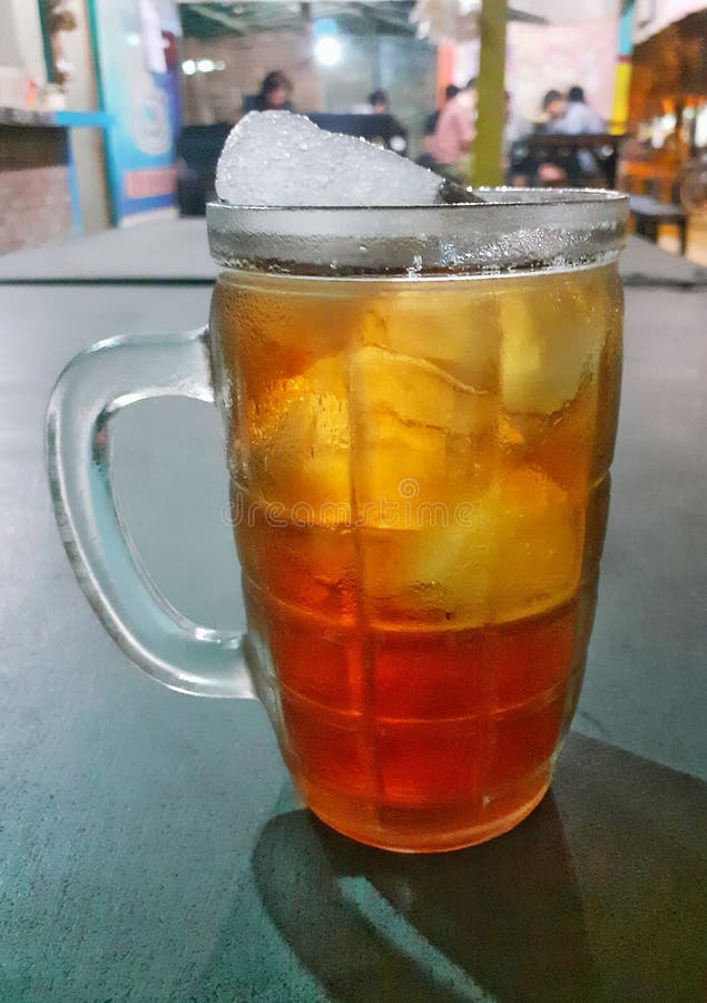 Ice Tea stock image. Image of table, cool, fresh, drink - 152573049