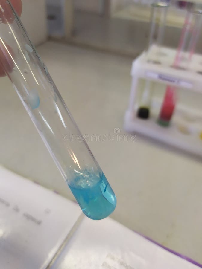 Ice in test-tube stock image. Image of yellow, machine - 181699515