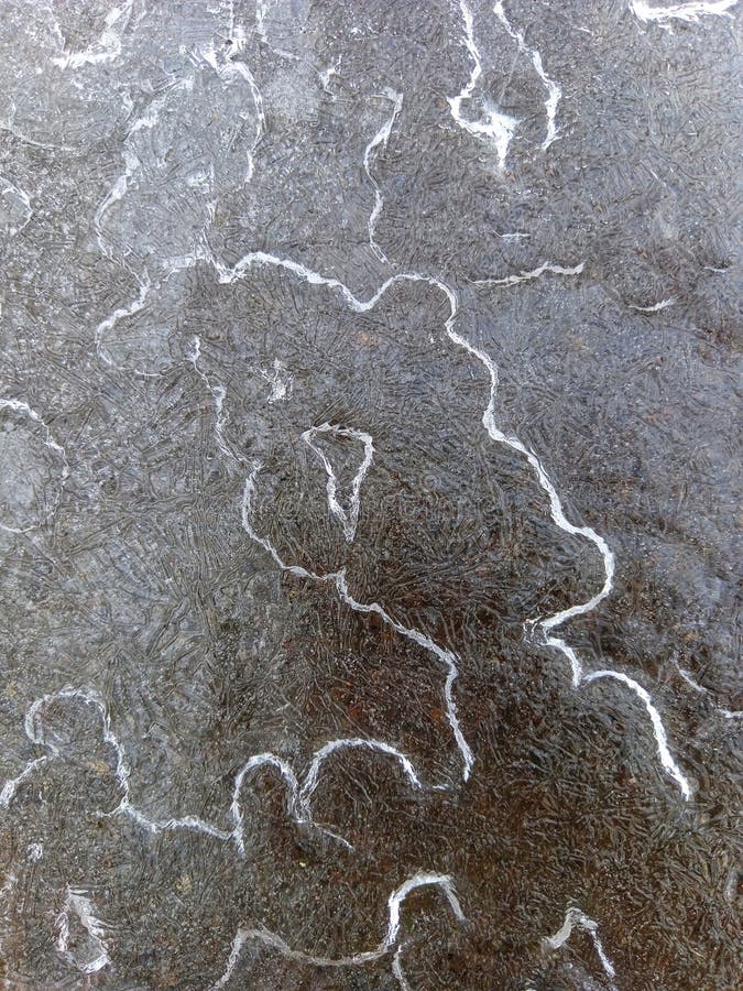 Ice Texture. Abstract Nature. Background Nature. Ice on the River ...