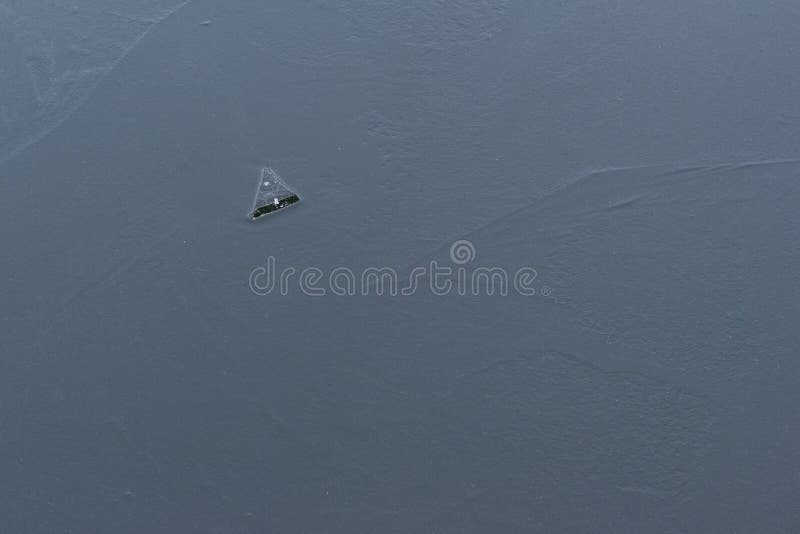 Ice Texture Background. Fragile Ice on a Lake Surface. Stock Photo ...