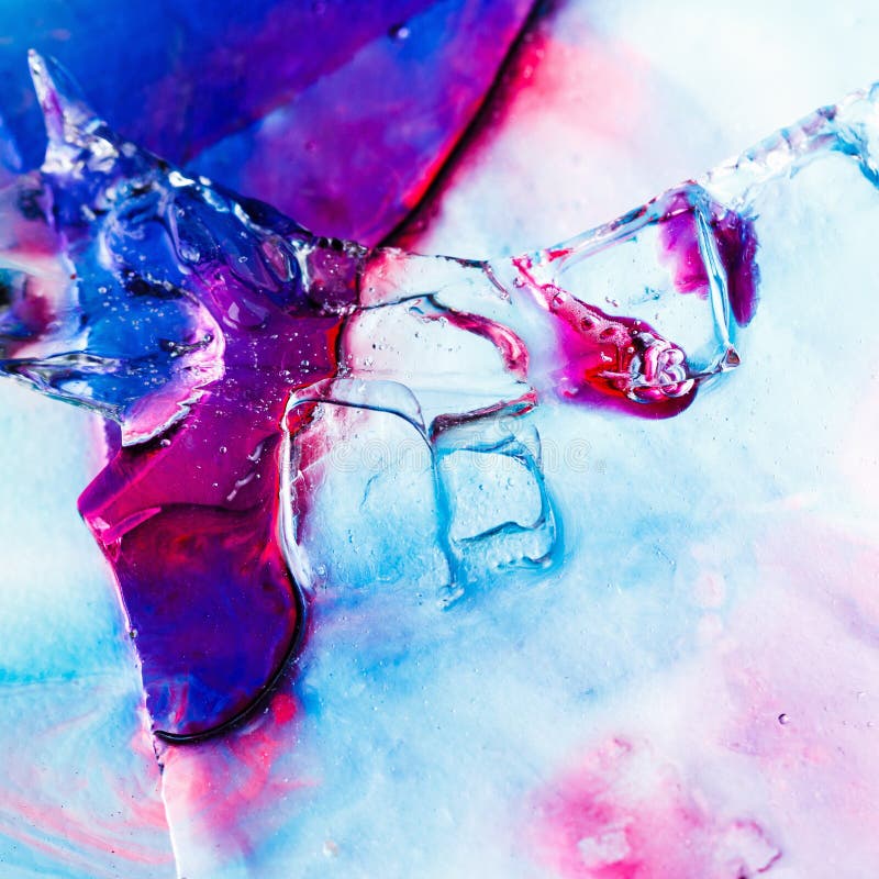 Ice Texture Background Pattern Ink, White Stock Photo - Image of paint ...