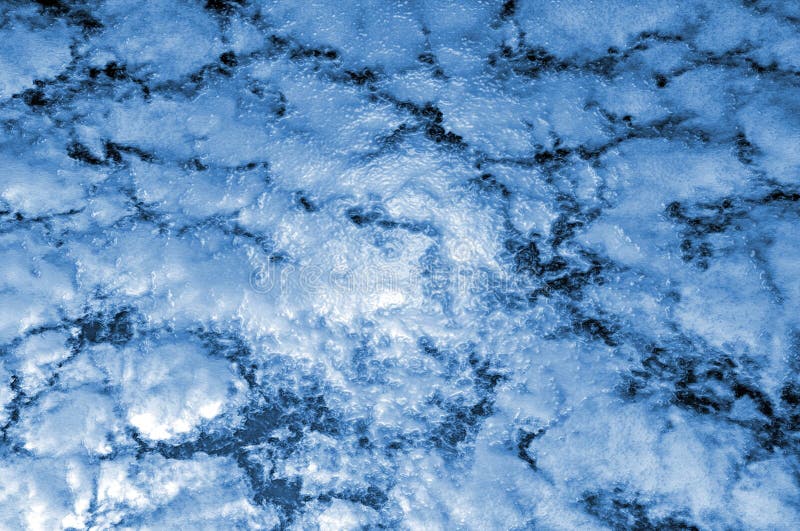 Ice Texture. Black and Blue Ice Texture. Ice Texture of Frozen Water ...