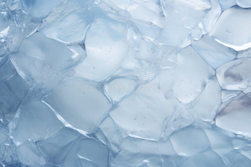 Ice Texture Crystal, Blue Tones Background. Textured Cold Frosty ...
