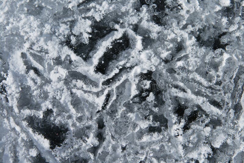 Ice Texture Crystal Pure Ice of Baikal Stock Photo - Image of contrast ...