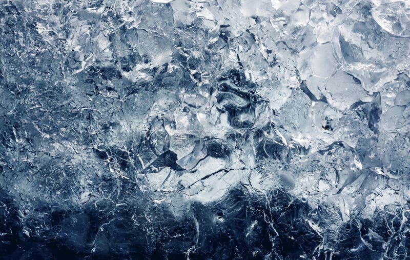 Ice Texture, Full Frame, Background Stock Image - Image of hoar ...