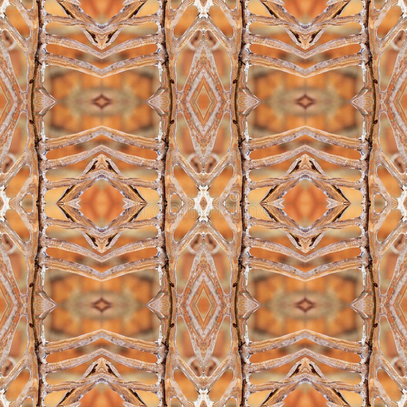 Ice Texture. Futuristic Seamless Pattern of Icicles on the Trees ...