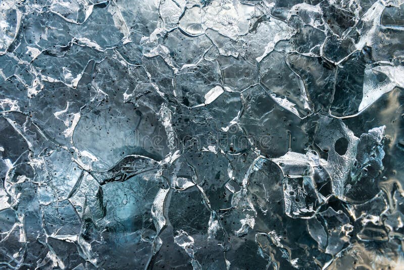 Texture of an Iceberg in Vatnajokull Lagoon in Icelnad Winter Stock ...
