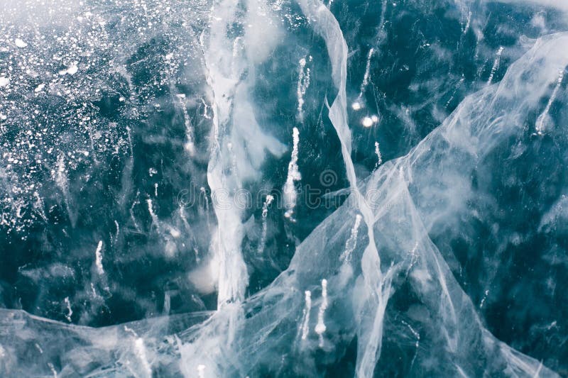 Ice Texture Original Beautiful Blue Design Pattern Stock Photo - Image ...