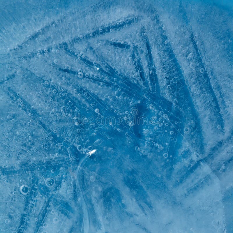Ice Texture with Small Round Air Bubbles Stock Photo - Image of frost ...