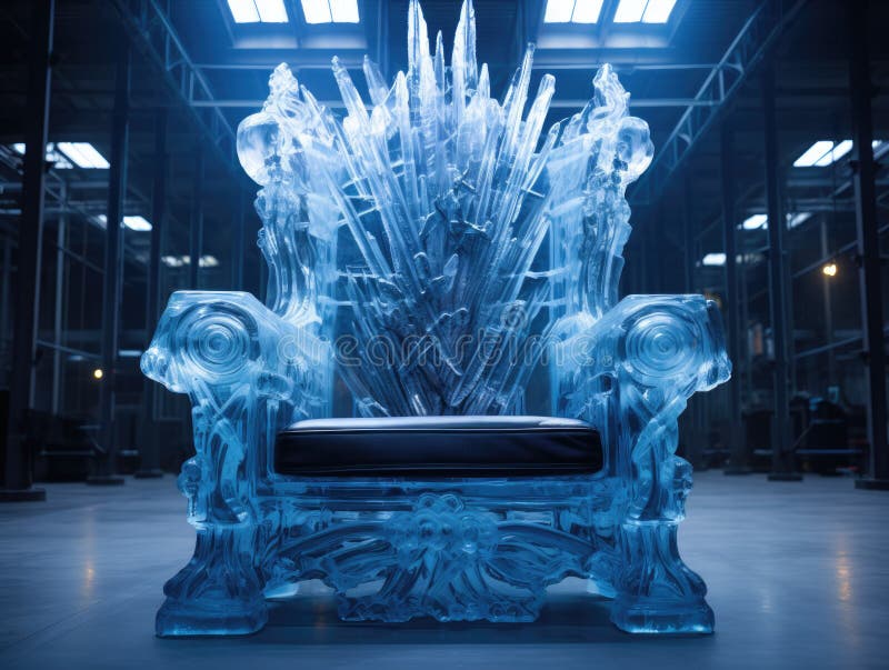 The Ice Throne. stock image. Image of classic, traditional - 299100993
