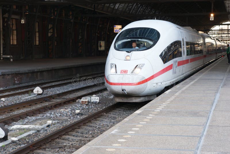 Old ICE train stock photo. Image of germany, munich, space - 54913146