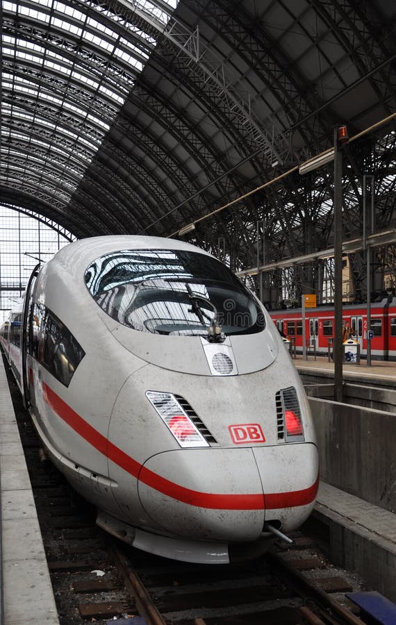 ICE Train editorial photo. Image of intercity, bahn, main - 34900966