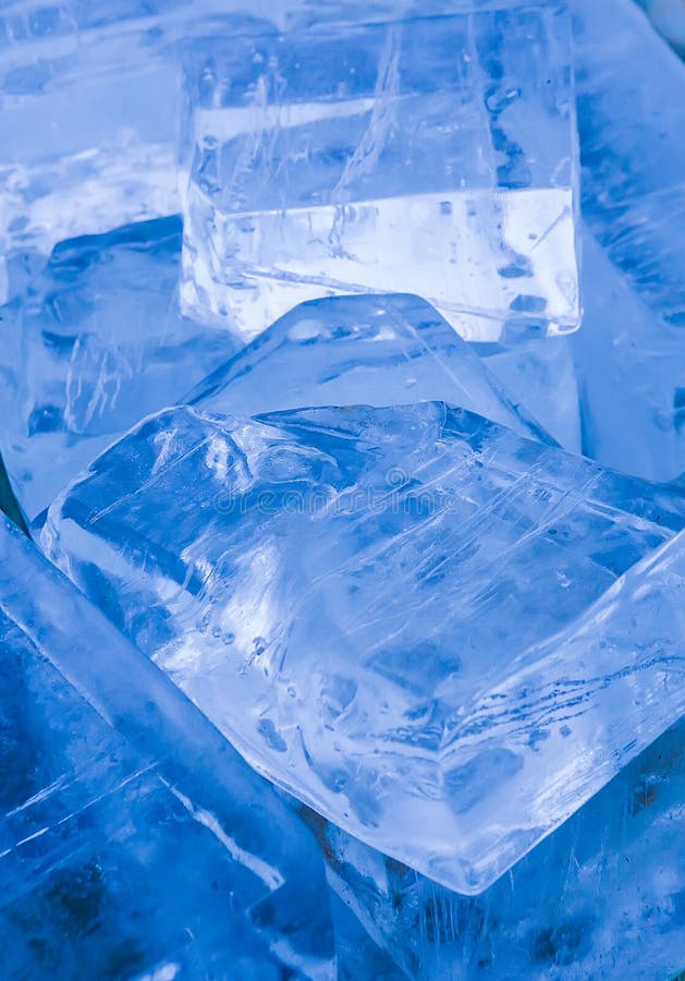 Ice transparent blocks editorial stock image. Image of pattern - 49353259
