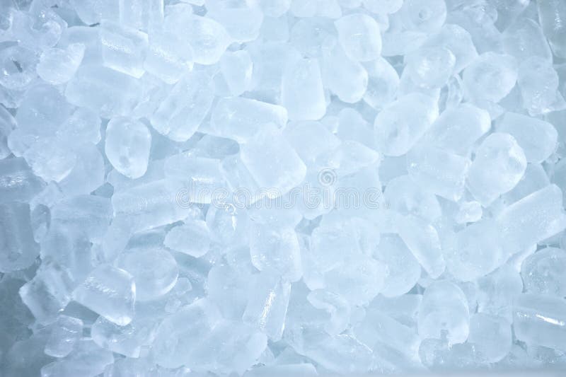 Ice Tube in the Bucket Abstract Background Stock Photo - Image of light ...