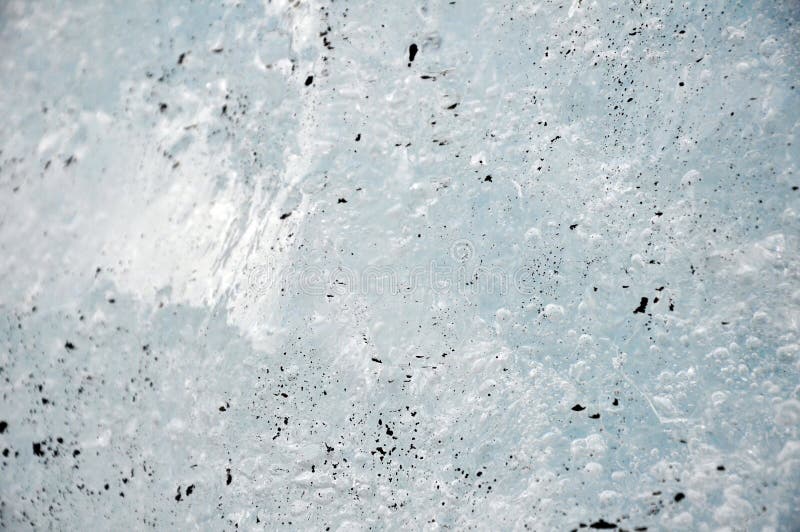 Ice with volcanic ash stock image. Image of natural, nature - 99560041