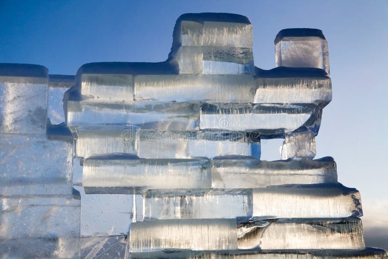 Ice wall stock photo. Image of blue, strong, build, blocks - 12594068