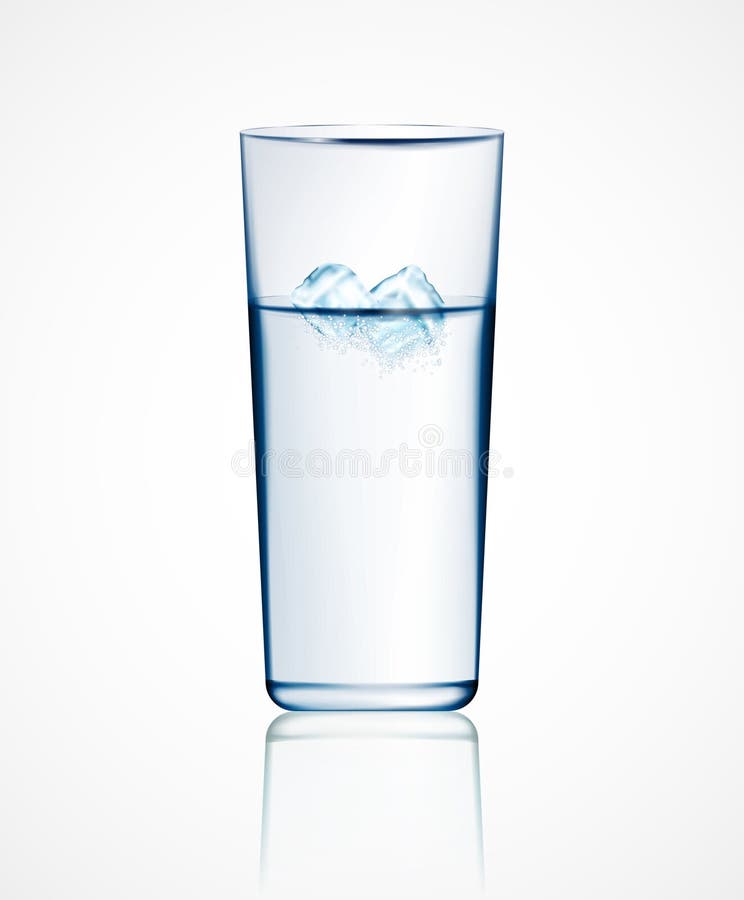 Ice water stock vector. Illustration of fresh, transparent - 26876116
