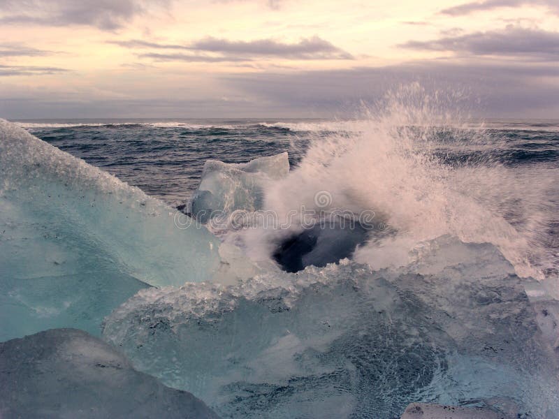 Ice & water stock photo. Image of impact, numb, wallop - 3646768